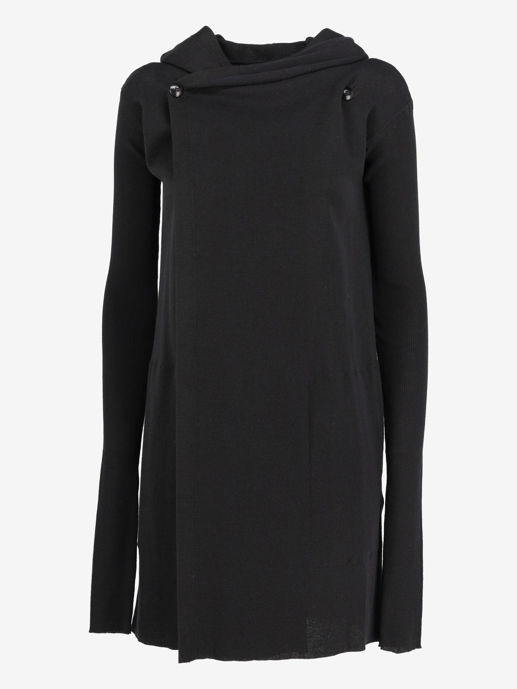 Buy vintage Rick Owens SS15 Faun Hooded Biker Cardigan at Cavalli e Nastri